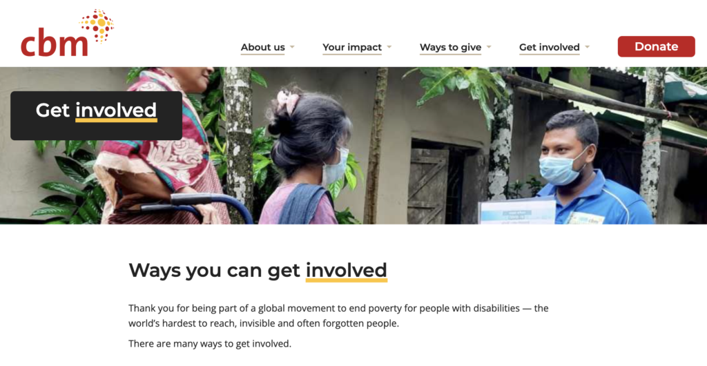 Get to know the new CBM Australia website | CBM Australia