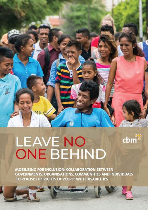 Leave No One Behind | CBM Australia